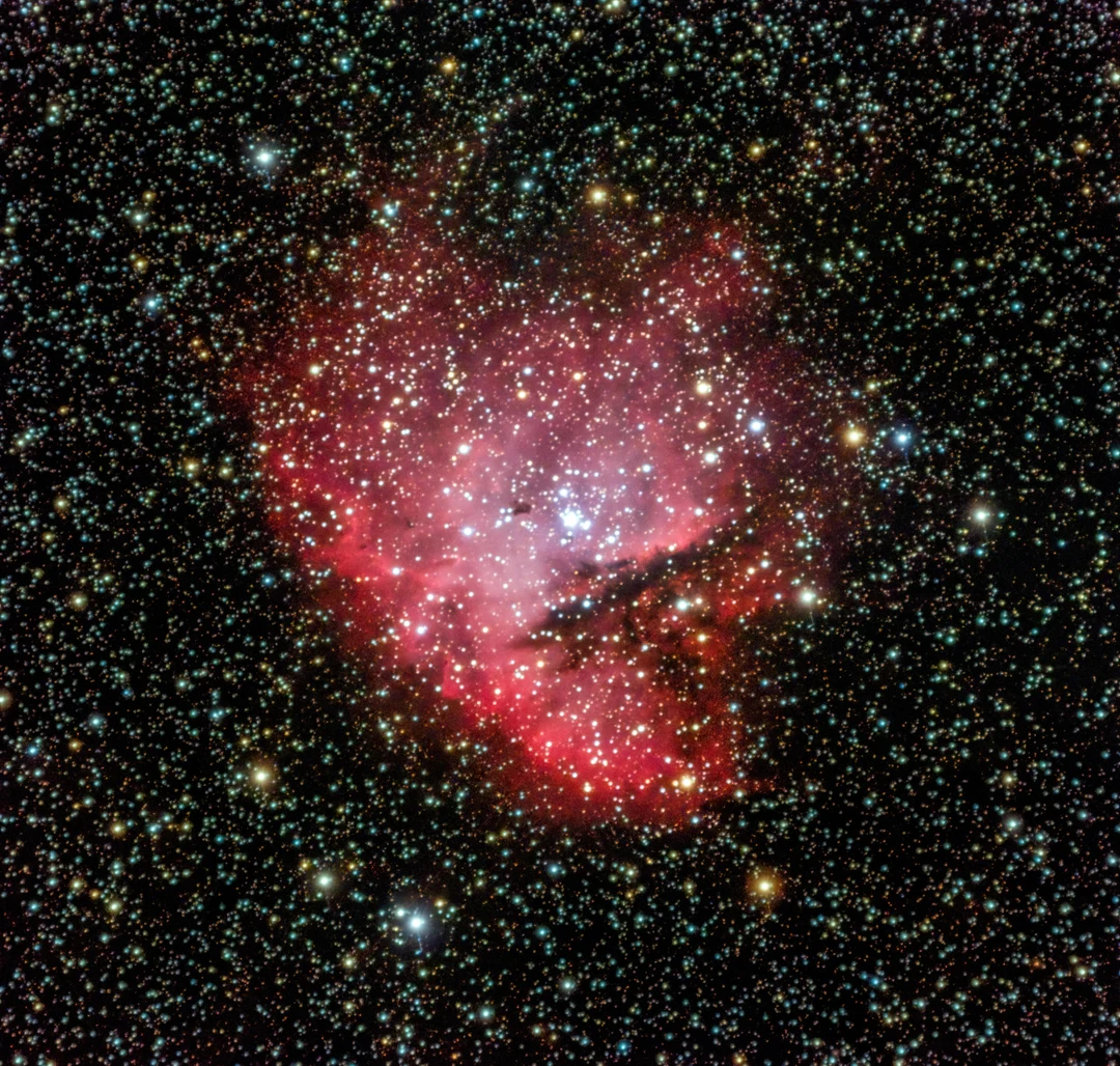 My first image of the Pac-Man nebula, taken last night! Details in comments | Scrolller