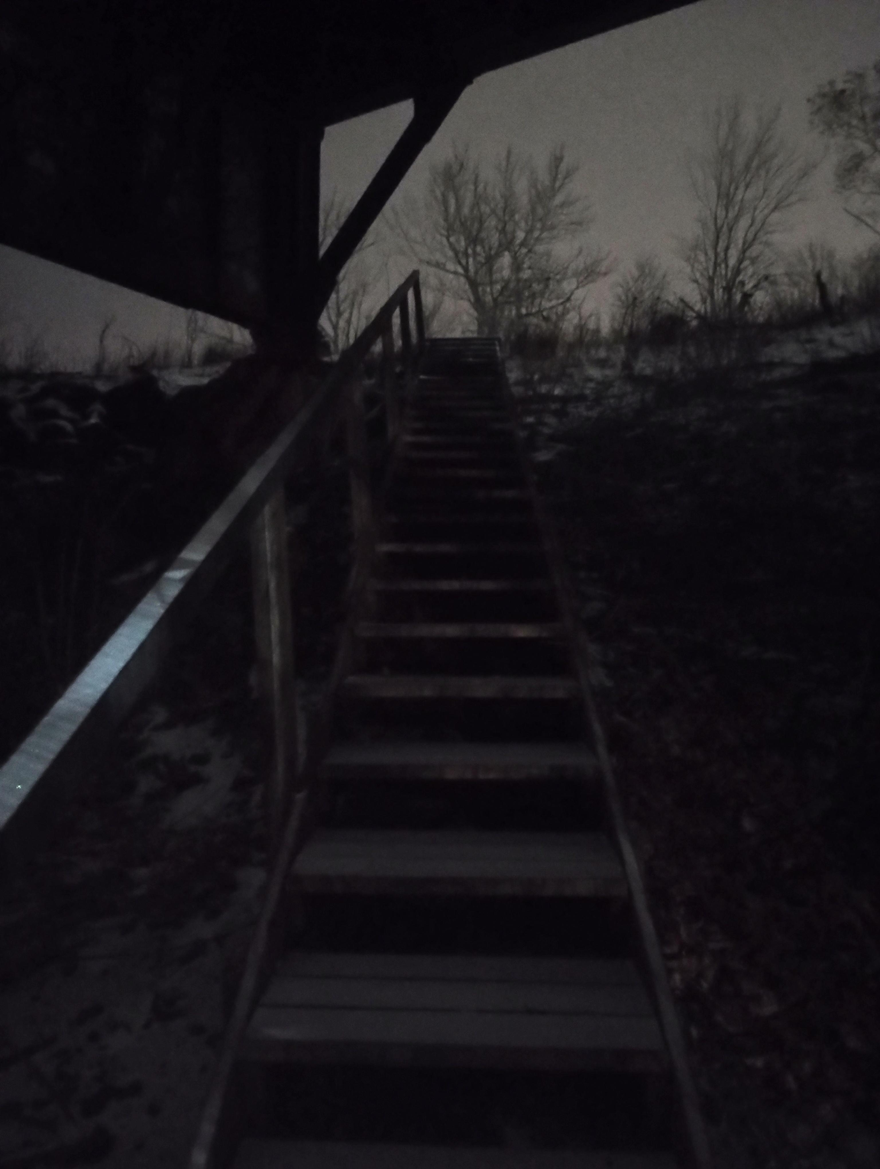 Railroad OreDock @ Midnight | Scrolller