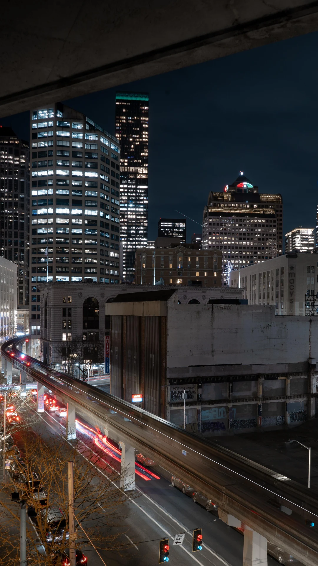 Seattle at Night. | Scrolller