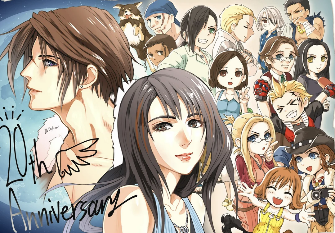 FF8 art to commemorate its 20th anniversary by Ino Flagwind | Scrolller