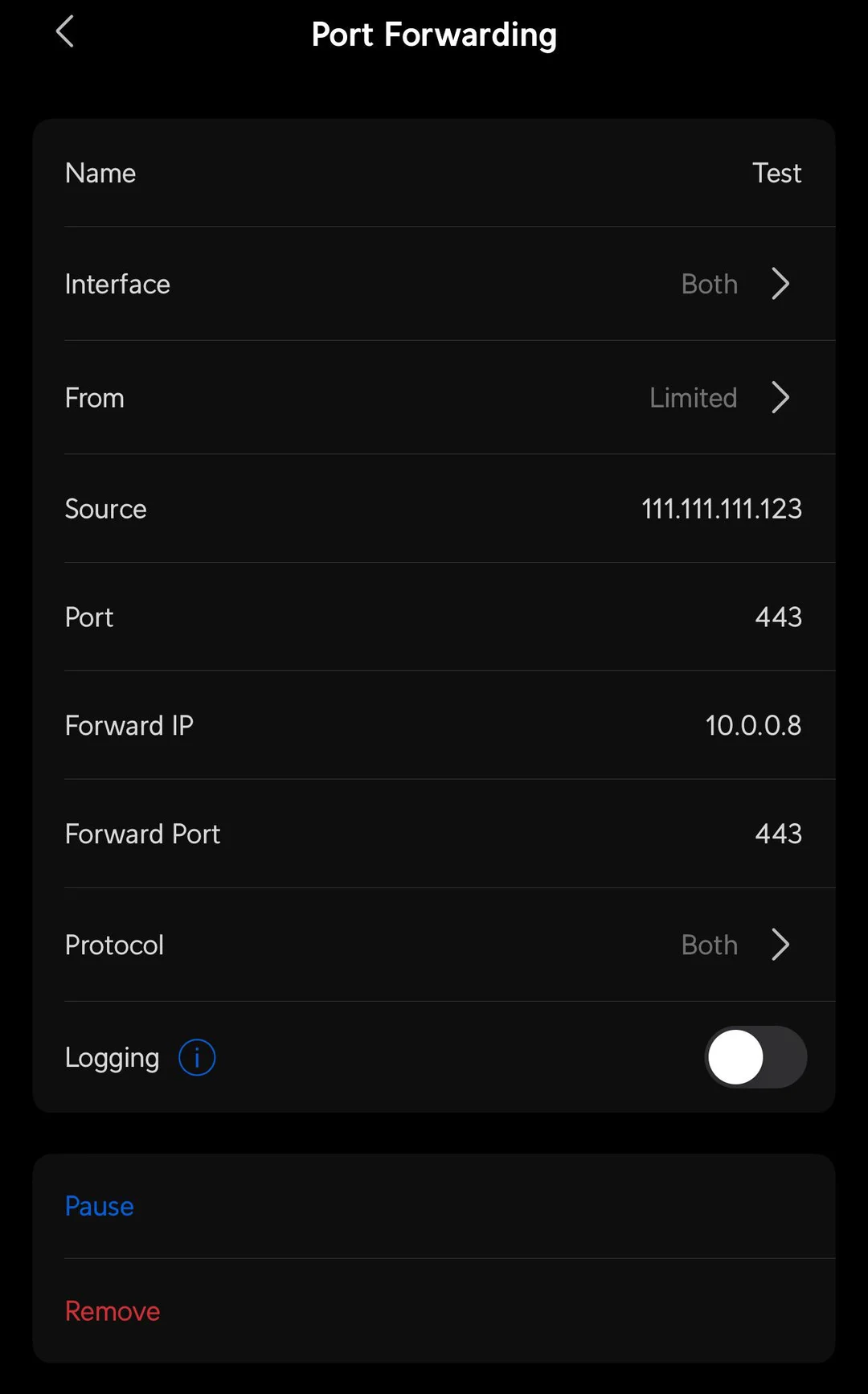Port Forwarding based on ISP static IP? | Scrolller