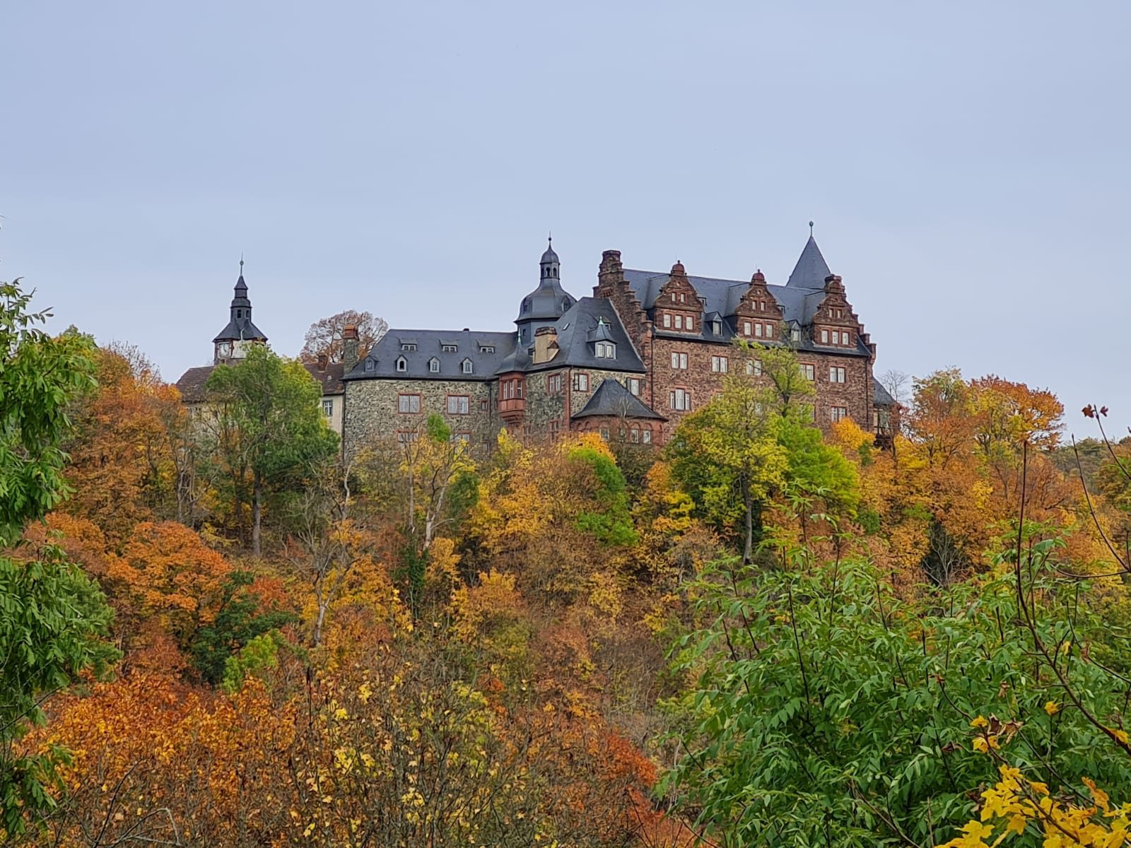 Abandoned hilltop castle, Germany | Scrolller