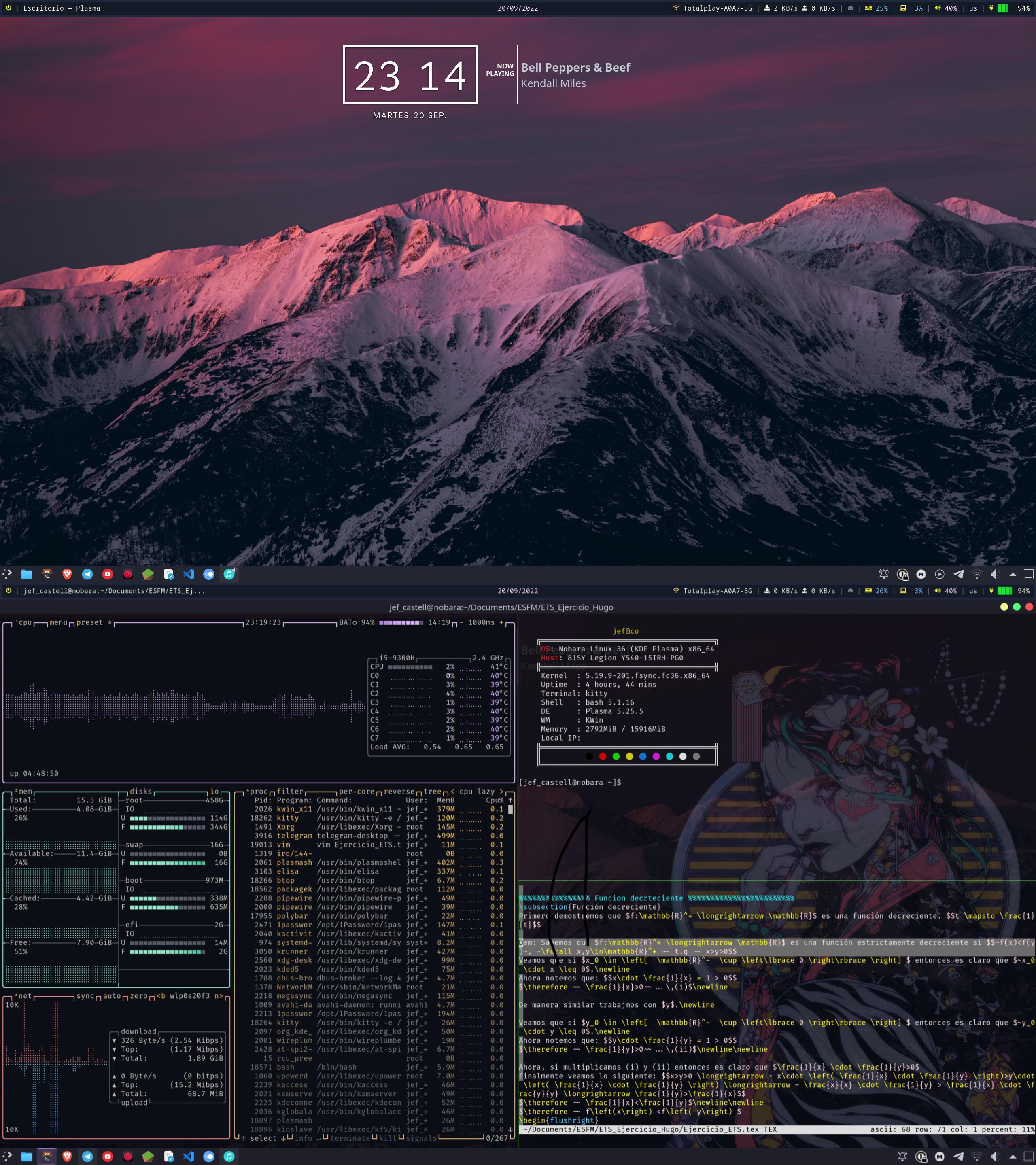 [KDE Plasma] Nobara - A simple rice | Scrolller