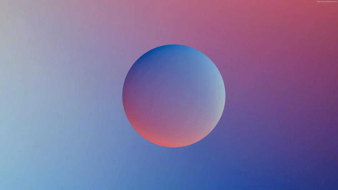 Minimal Ball Gradation (3840 * 2160) | Scrolller