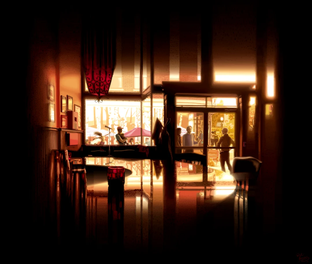 BIRCH STREET, CaptainRedblood, Microsoft Paint, 2023 | Scrolller