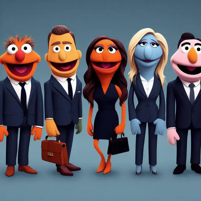 Suits as muppets | Scrolller
