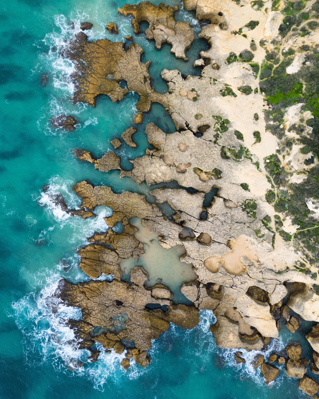 Pools from above | Algarve, Portugal [OC] [4871x6927] | Scrolller