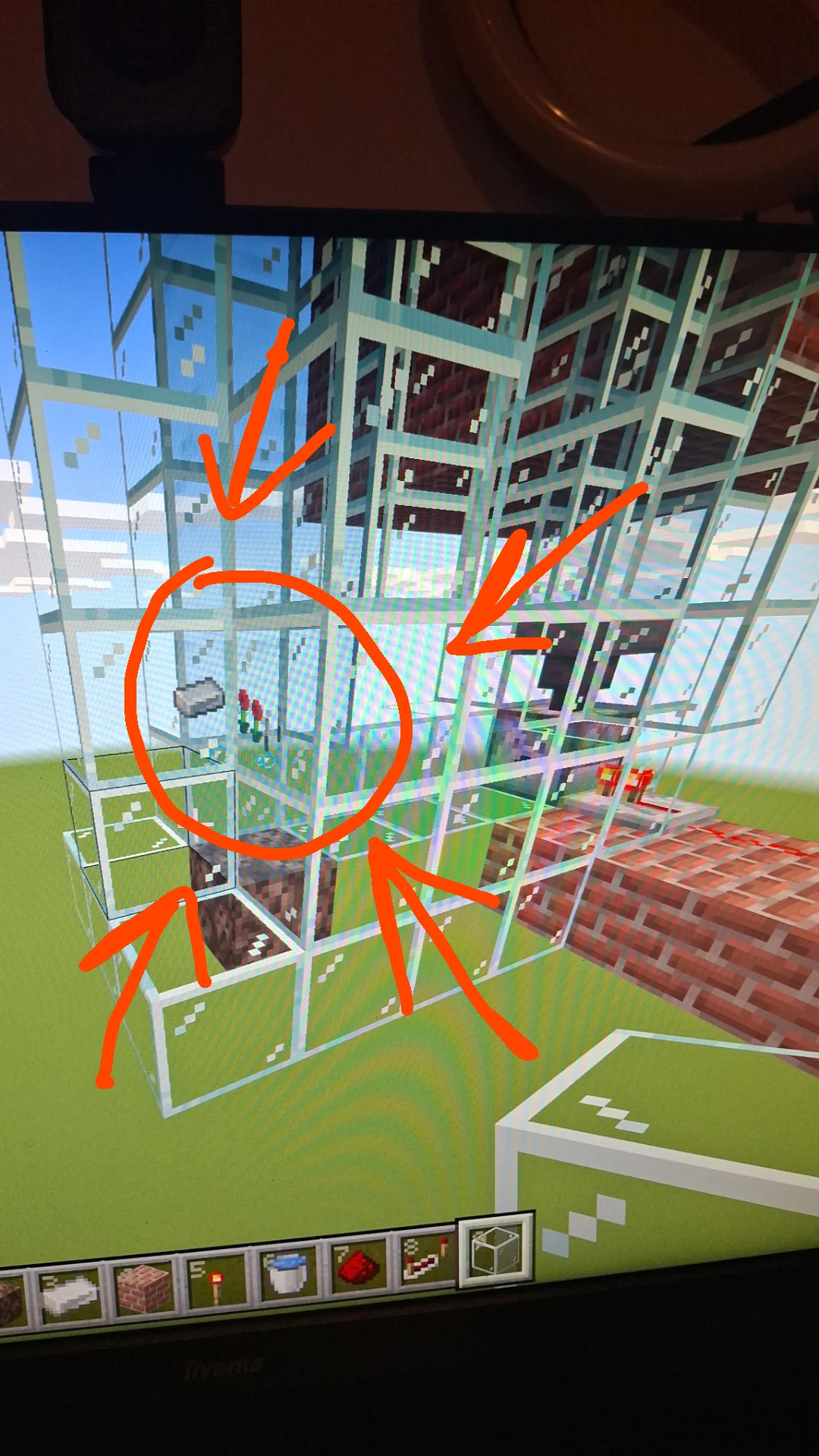 Items stuck in water elevator | Scrolller