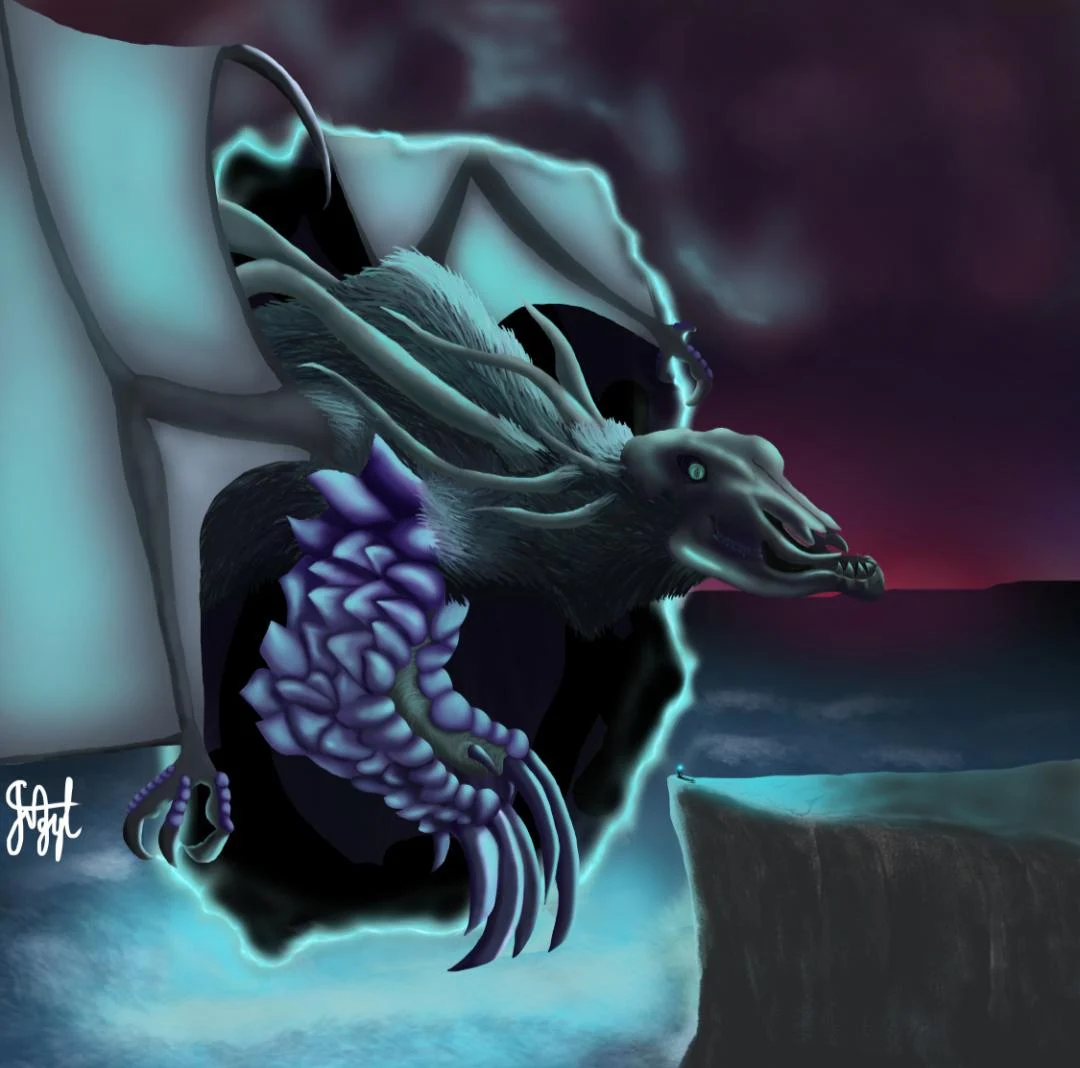 My first summoning (drawing), by me, Photoshop | Scrolller