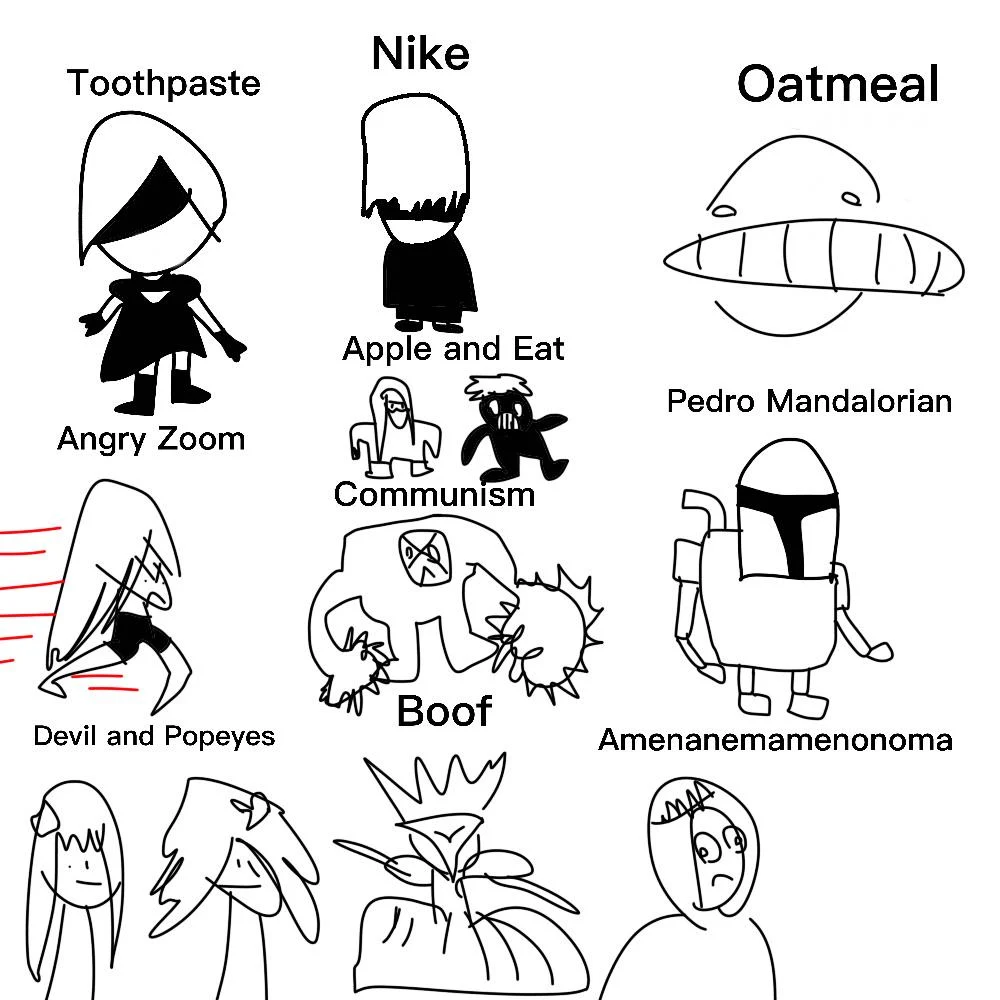 Here's some bad drawings enjoy | Scrolller