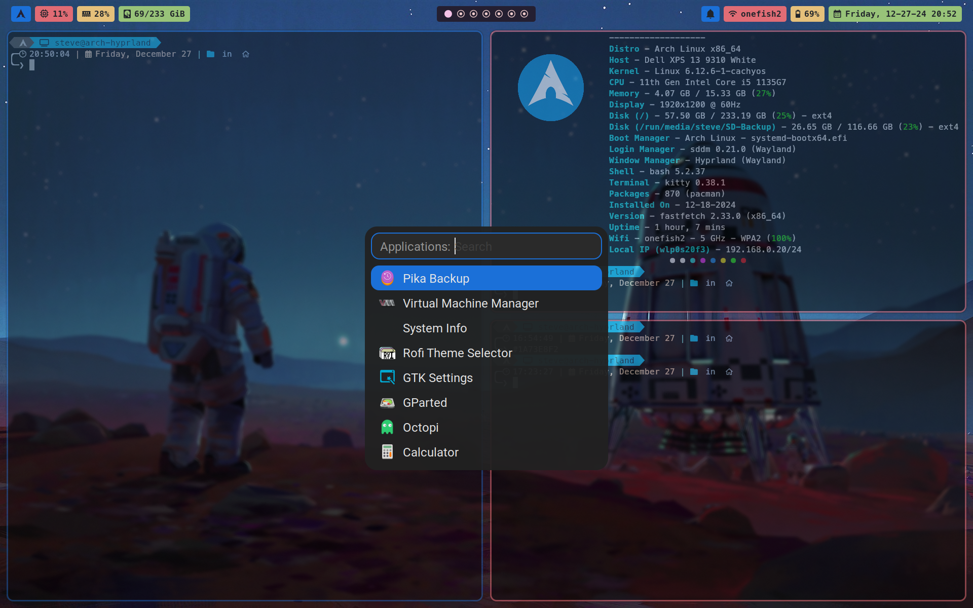 [Hyprland] on Arch Theme | Scrolller