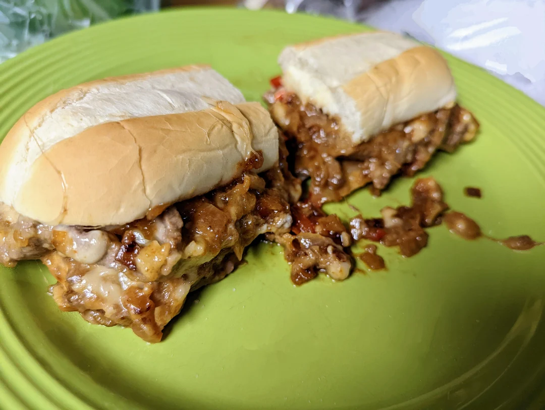 My attempt at a cheesesteak last night. | Scrolller