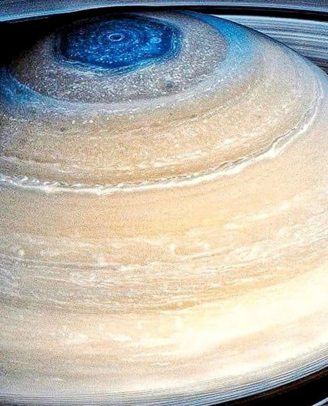 Saturn's hexagon... | Scrolller