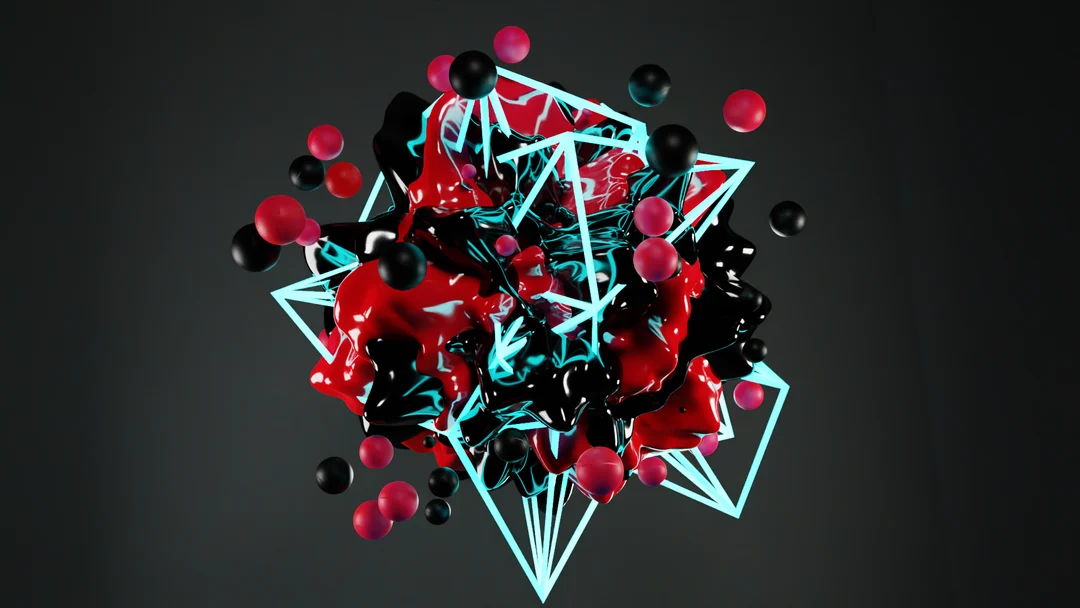 Abstract Splash, Victor Basu, Blender, 2022 | Scrolller