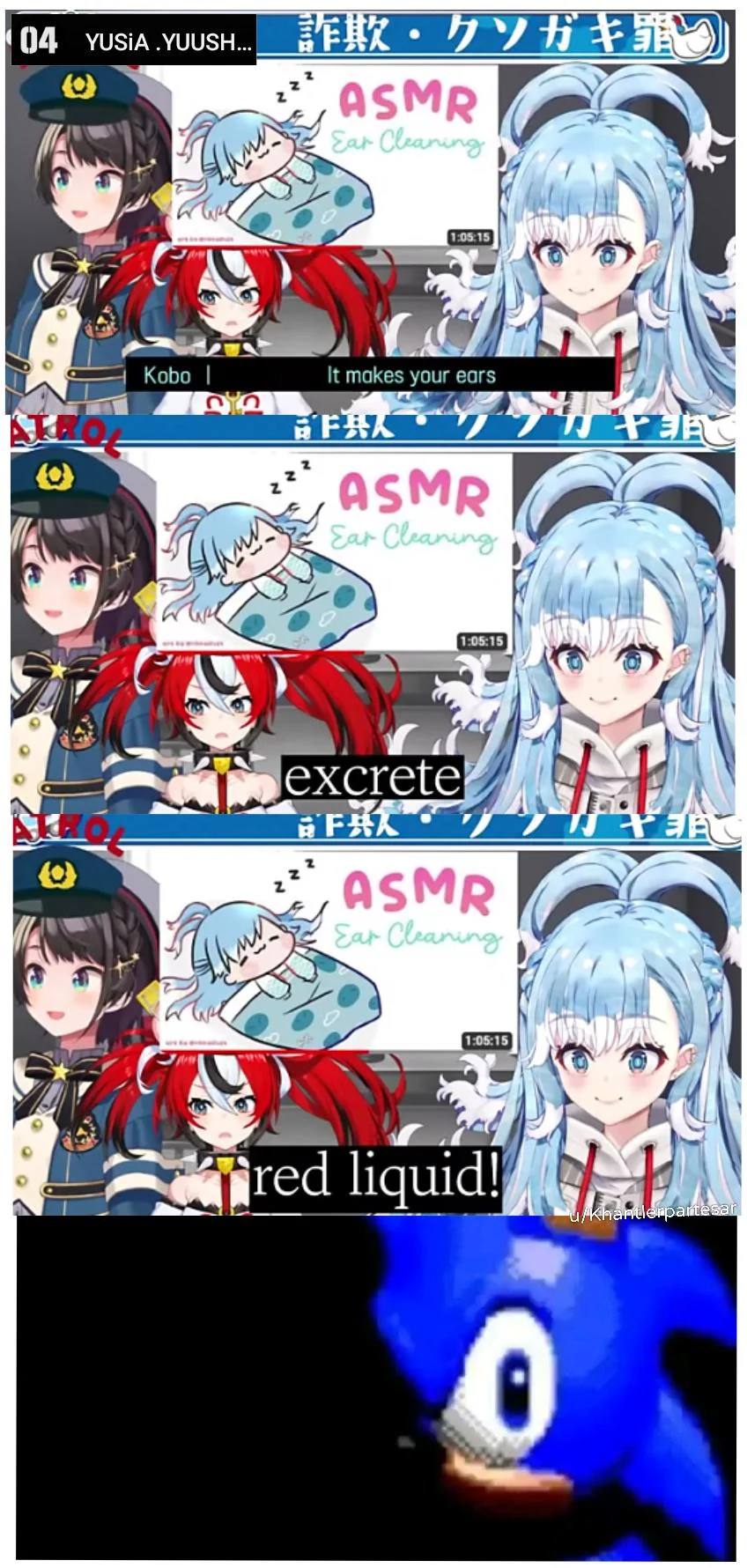 the infamous ear-bleeding ASMR | Scrolller