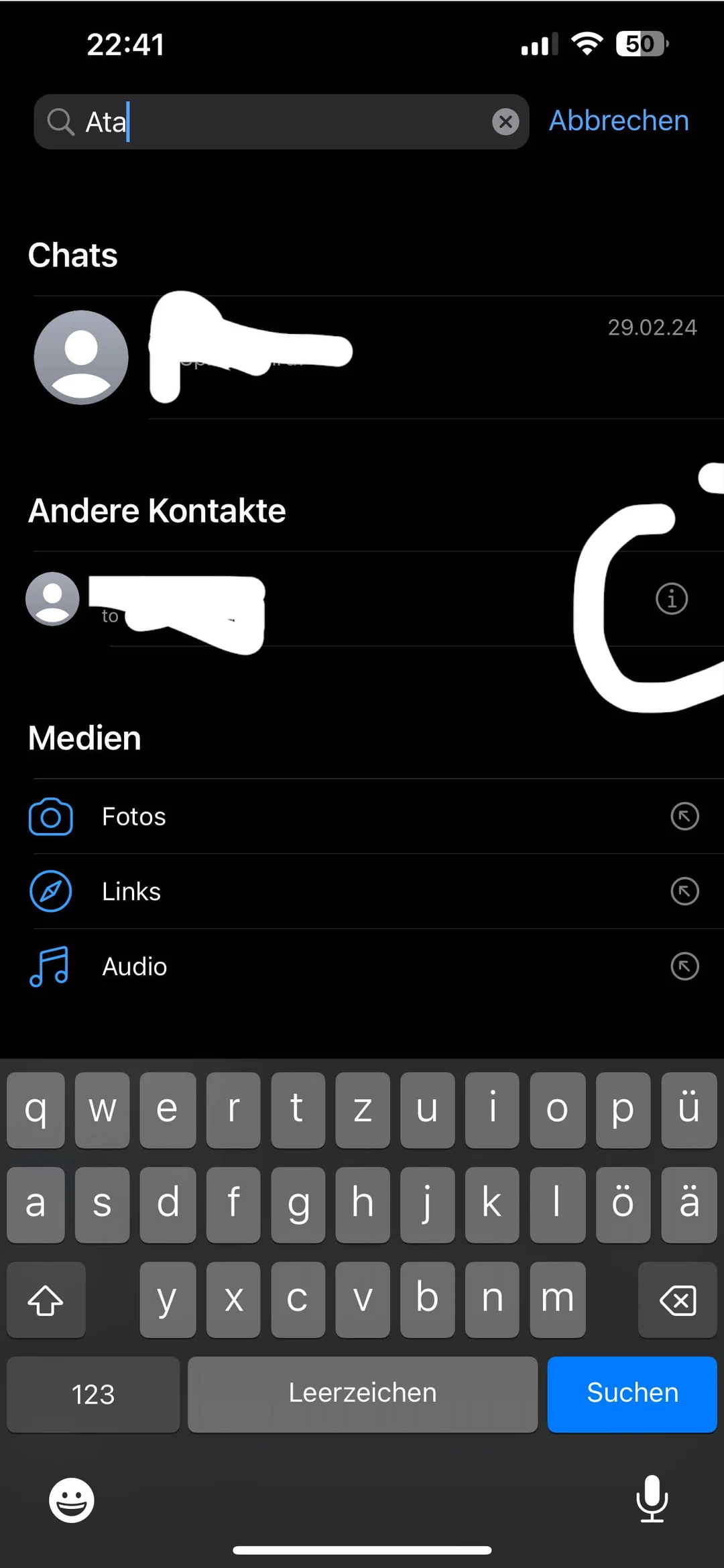 What does this mean? It says other contacts. | Scrolller