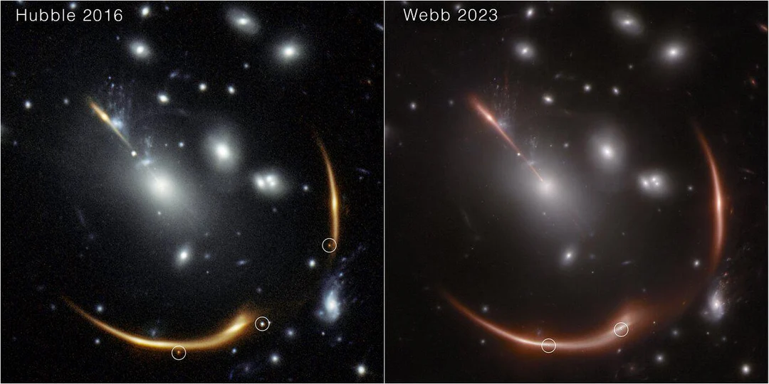 A supernova that appears multiple times in one image | Scrolller