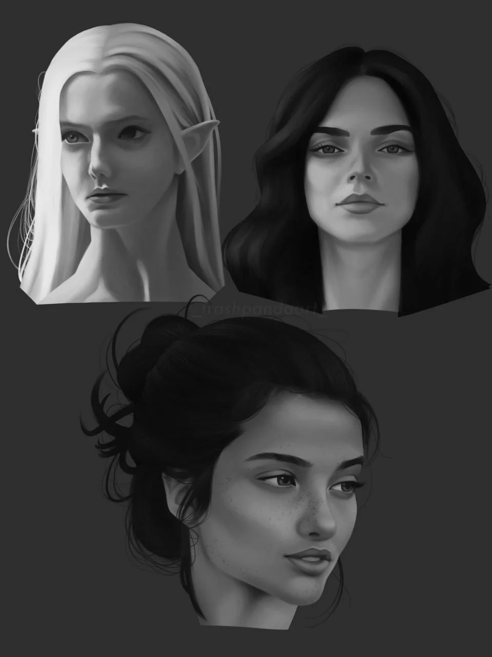 Portrait Studies, Me, Procreate, 2022 | Scrolller