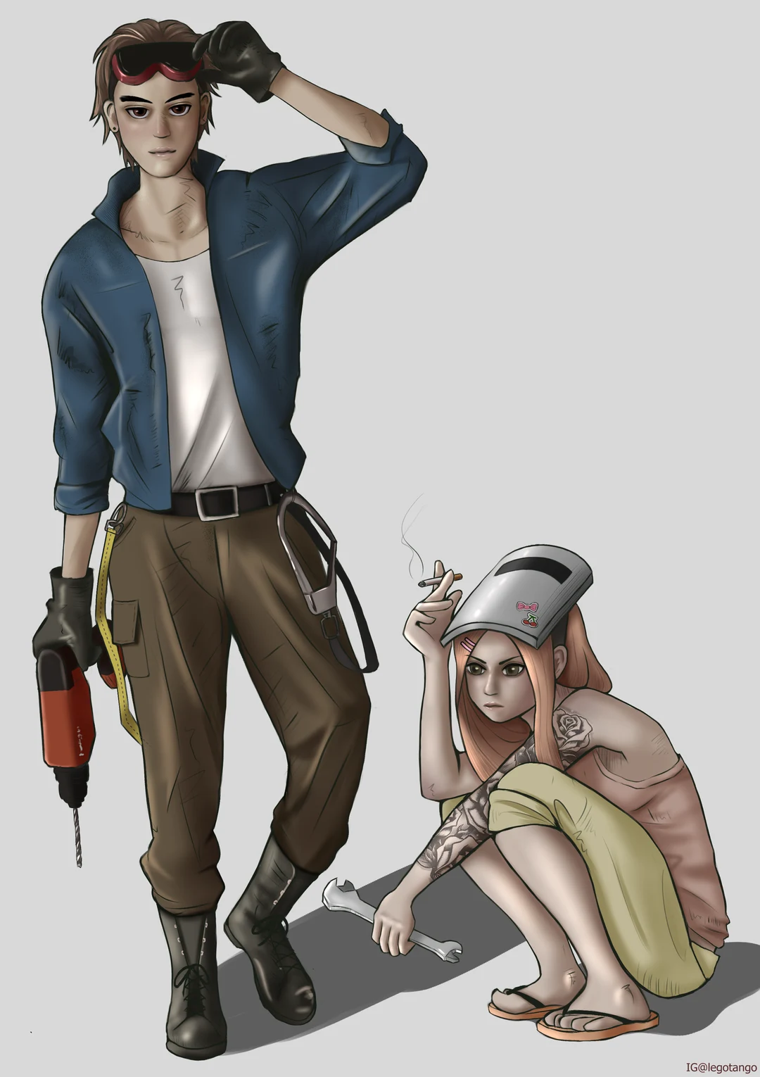 The engineer apprentice and his master | Scrolller