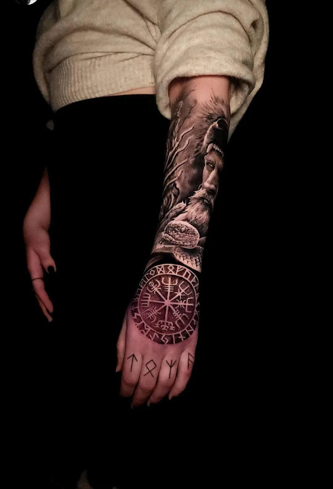 Thoughts on hand tattoo placement & darkness? Does it flow? | Dave Rhapsody, Geneva IL | Scrolller