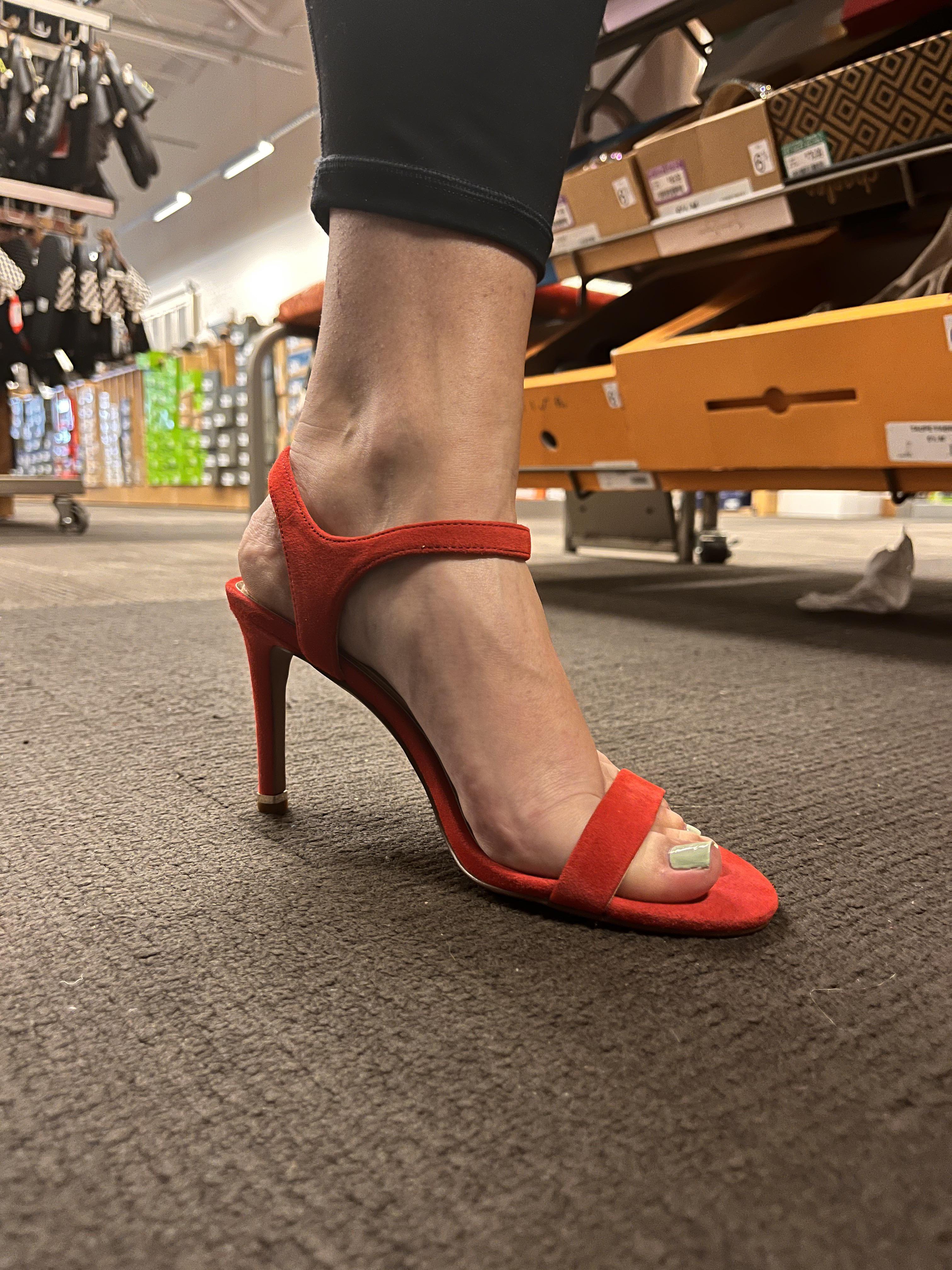 Shoe shopping yesterday | Scrolller