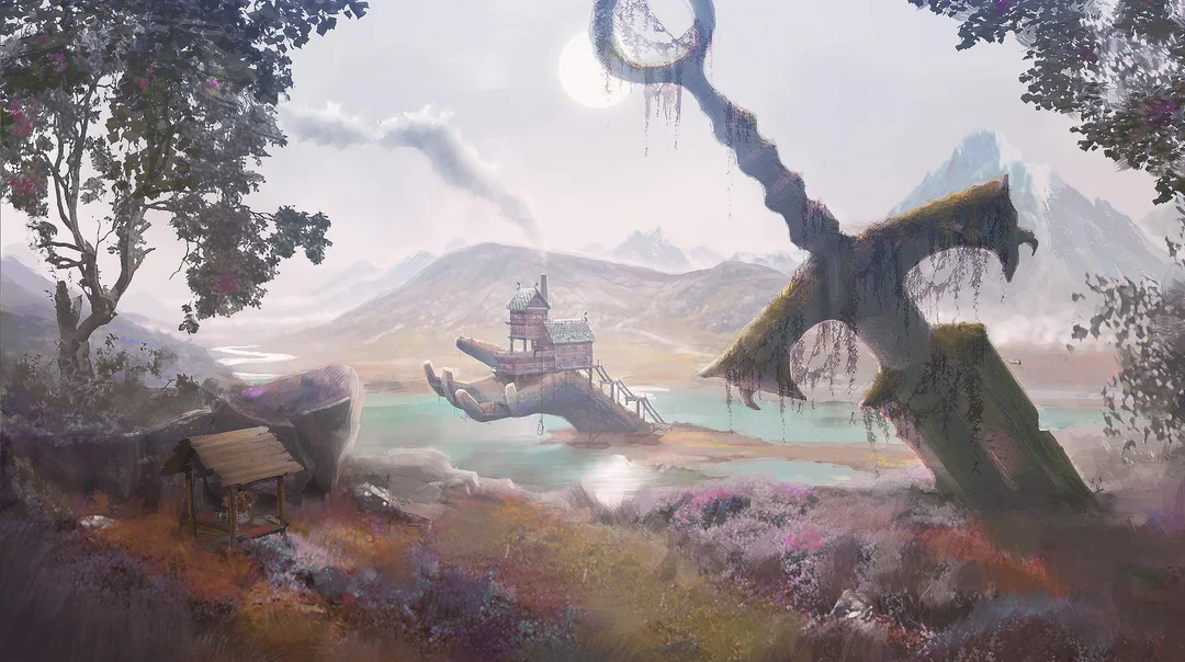 Fantasy Landscape by Michael Kelly | Scrolller