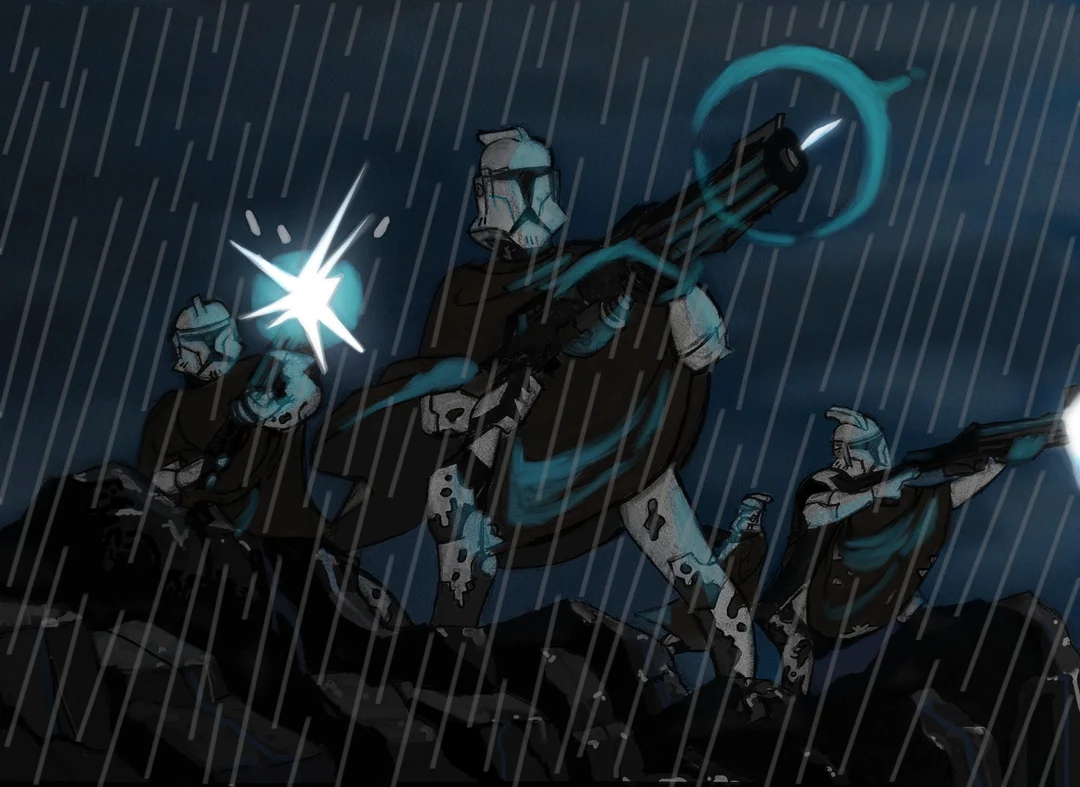 Wanted to draw something from the Tartakovsky Clone Wars | Scrolller