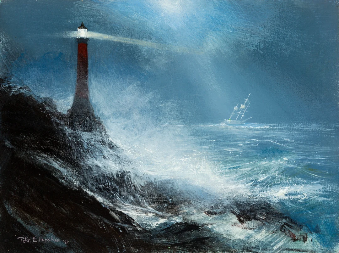 "Lighthouse" by Peter Ellenshaw | Scrolller