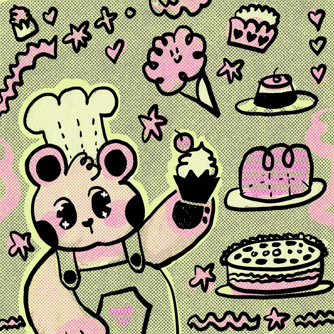 Welcome to tiny bear’s bakery ! 🥰 (original art) | Scrolller