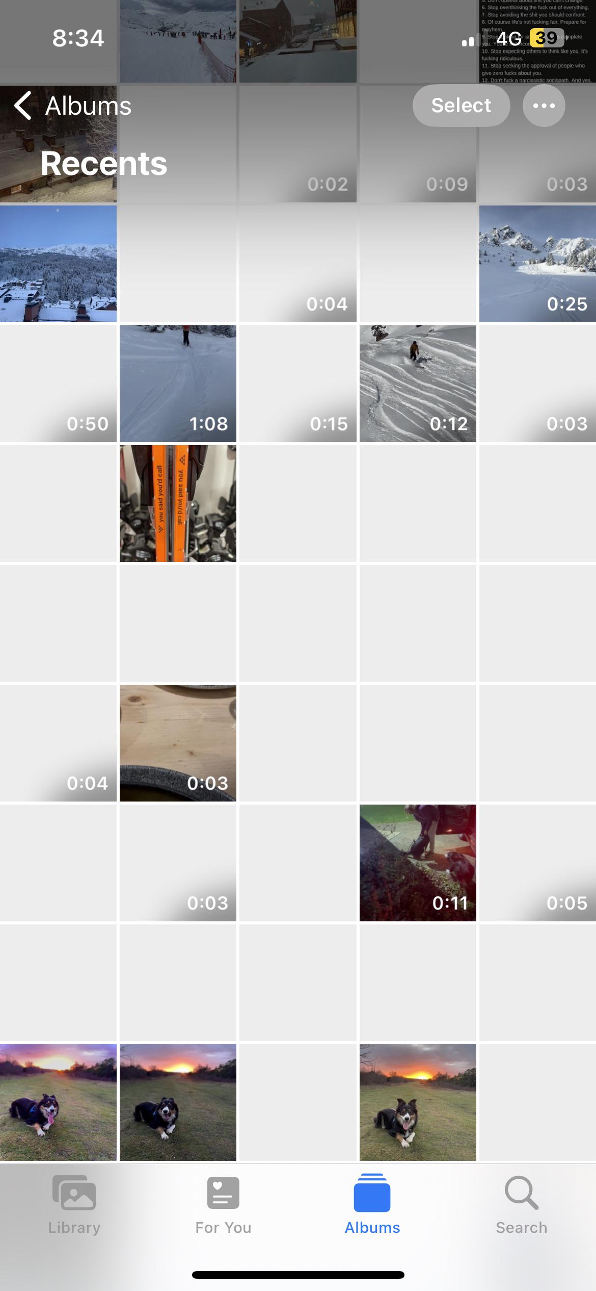 Half my photos disappeared help | Scrolller