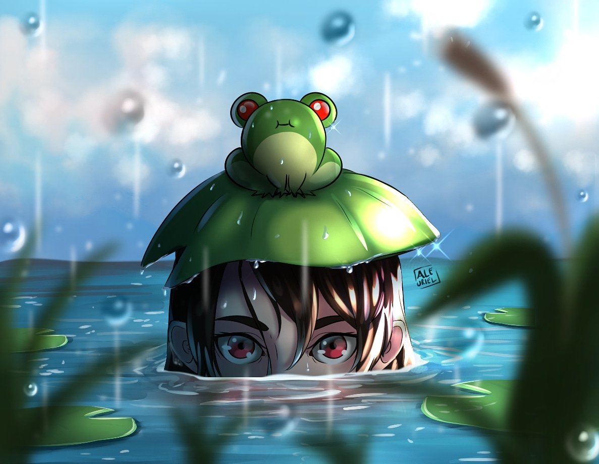 Photoshop Itachi Onto The Picture With The Frog | Scrolller
