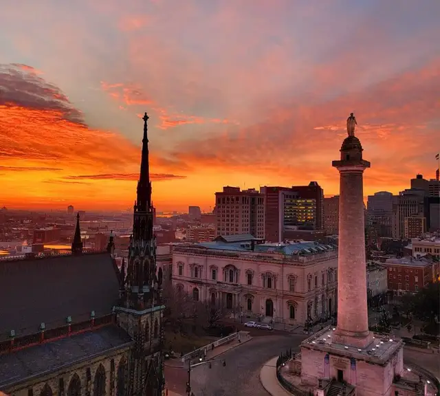 Discover more like CityPorn: Mount Vernon Place, The George Washington Monument- Baltimore MD ...