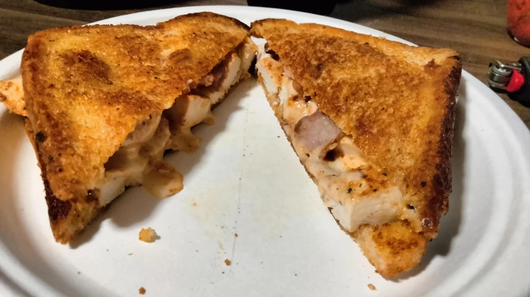 Homemade - Chipotle Chicken, Bacon, Ranch Melt | Scrolller