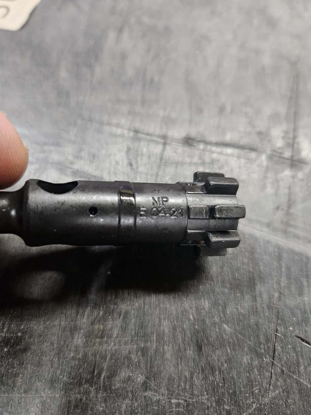 Bolt markings. | Scrolller