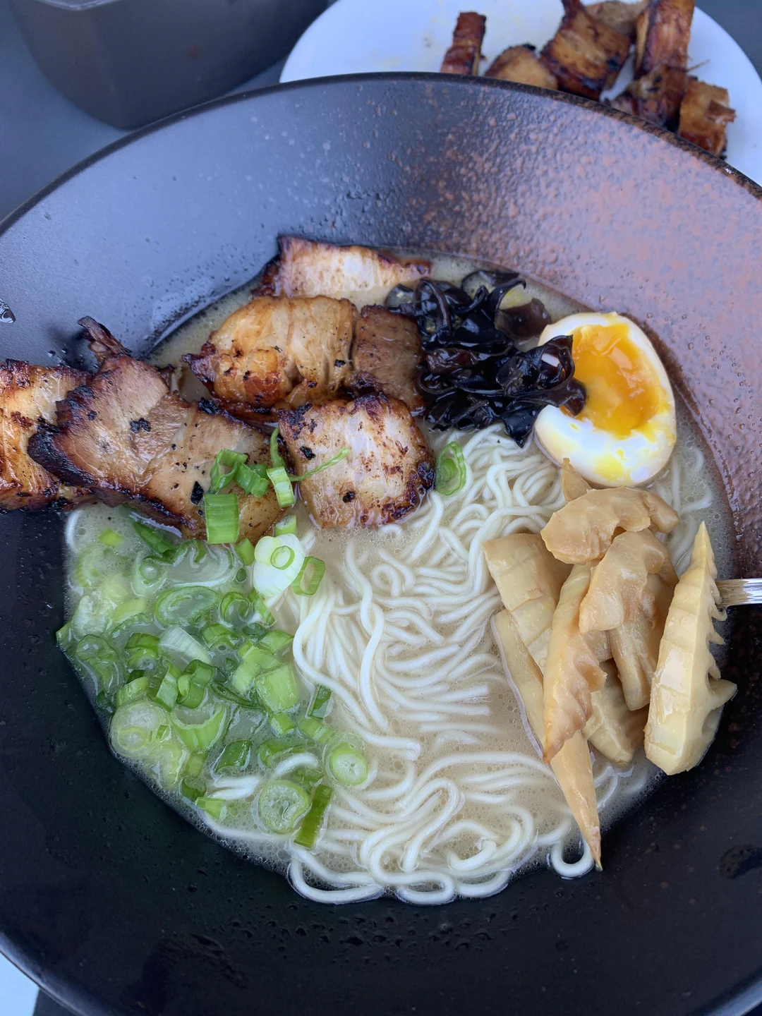 First time making Shoyu Tonkotsu Ramen! :) | Scrolller
