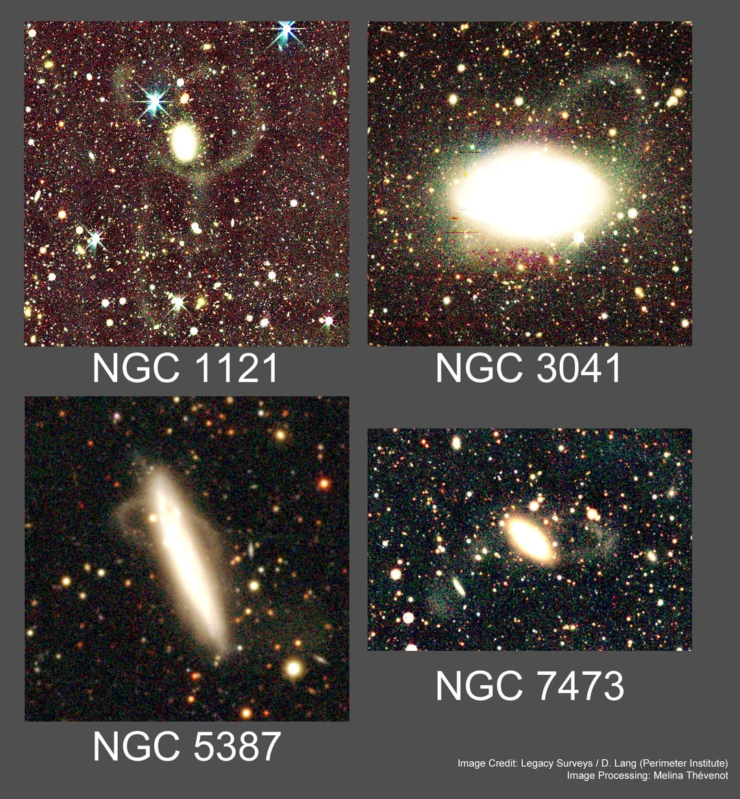 Images of possible stellar streams | Scrolller