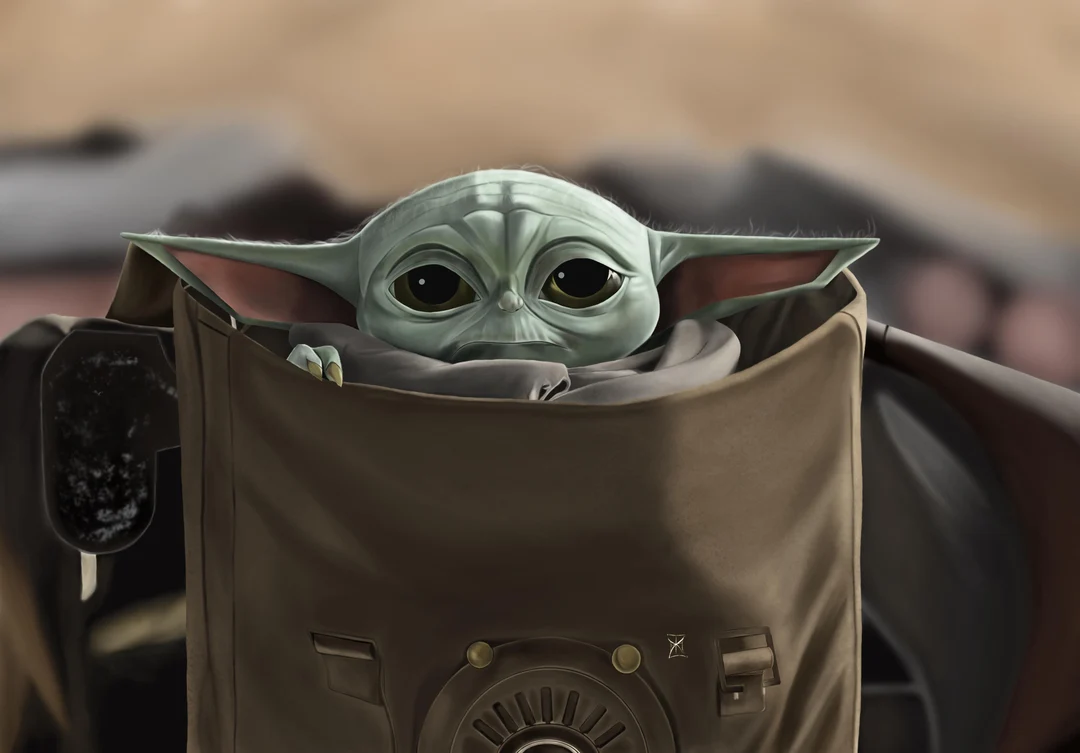 Grogu, by me | Scrolller