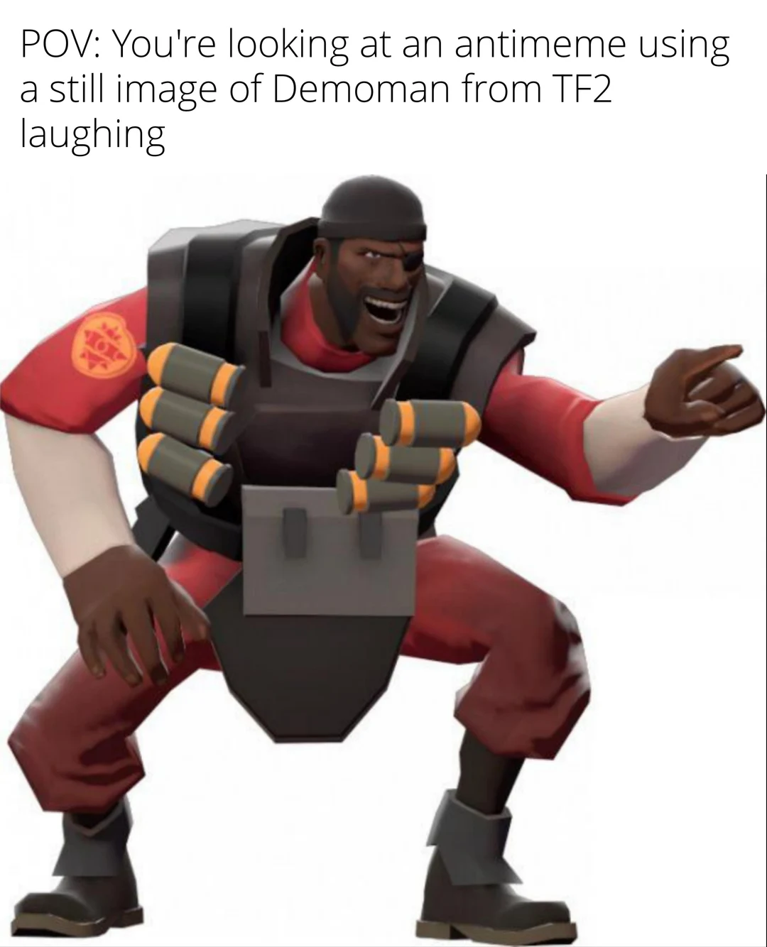 Demoman is one of the TF2 characters of all time. | Scrolller