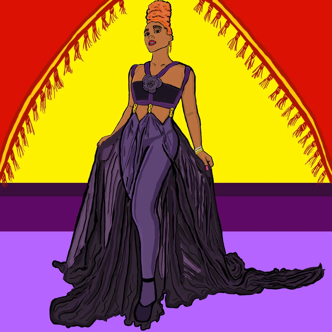 Janelle Monae, Me, Procreate, 2022 | Scrolller