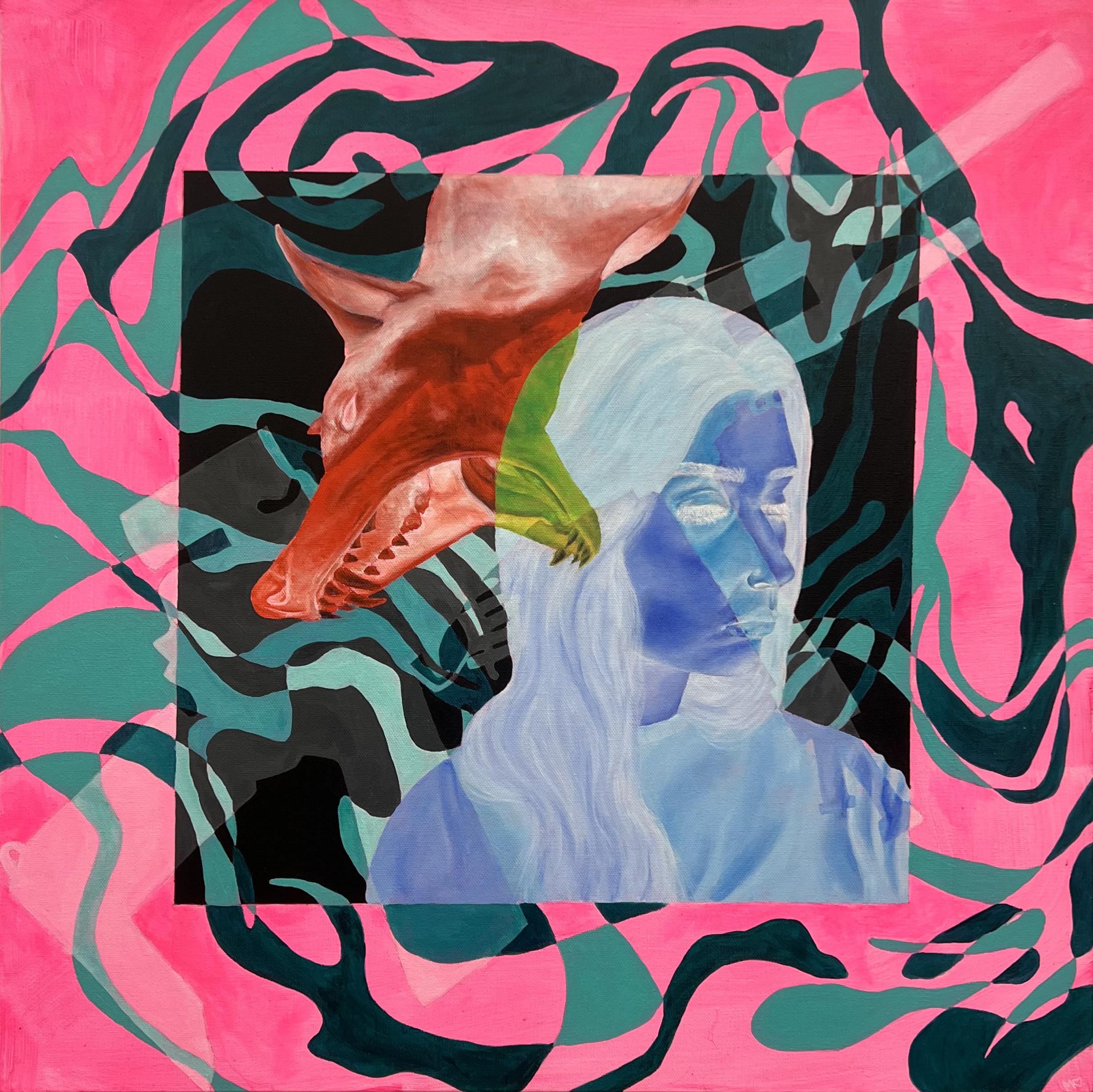 Death Grips inspired self portrait | Scrolller