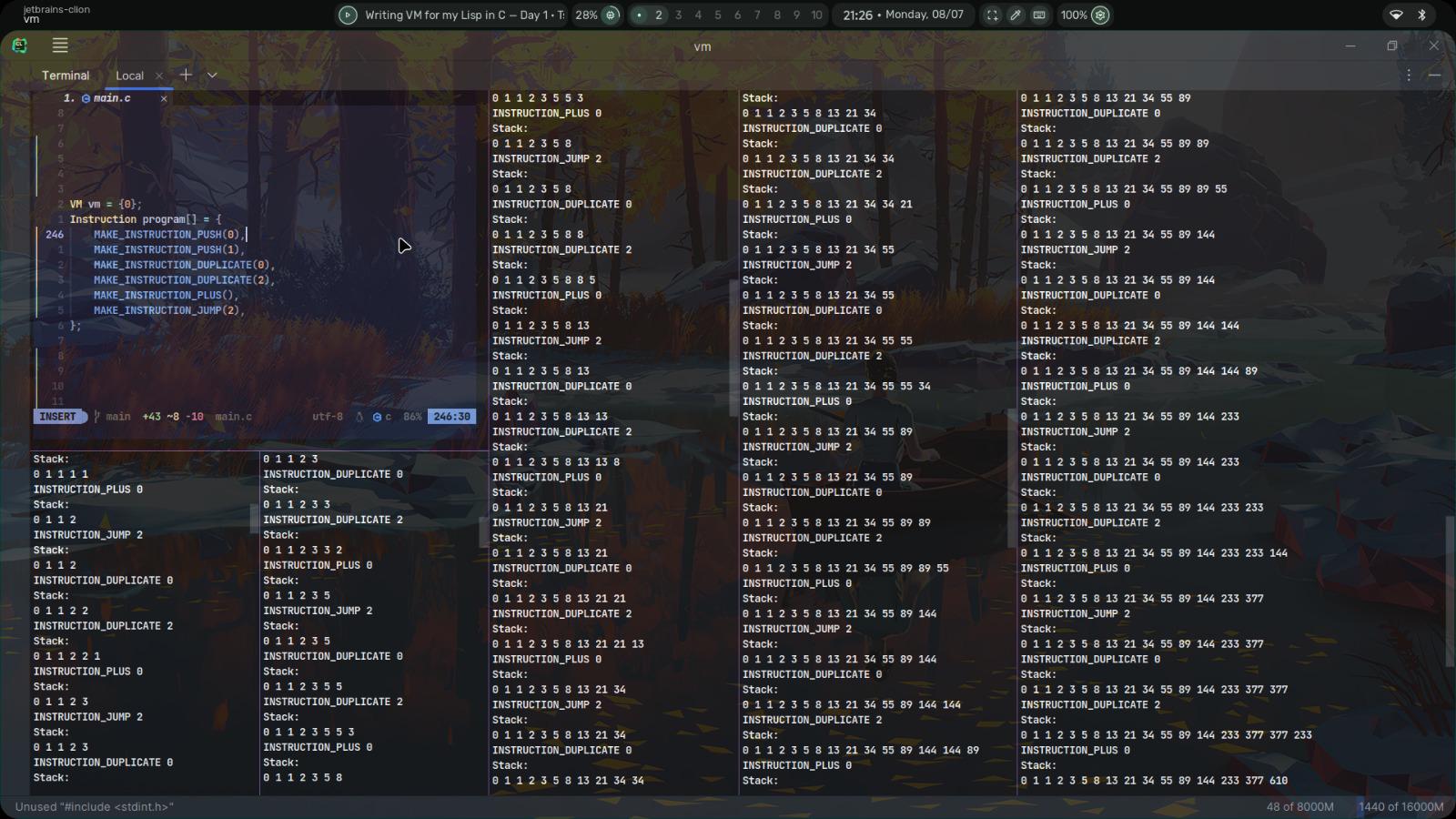[Hyprland] Look at my first Virtual Machine | Scrolller