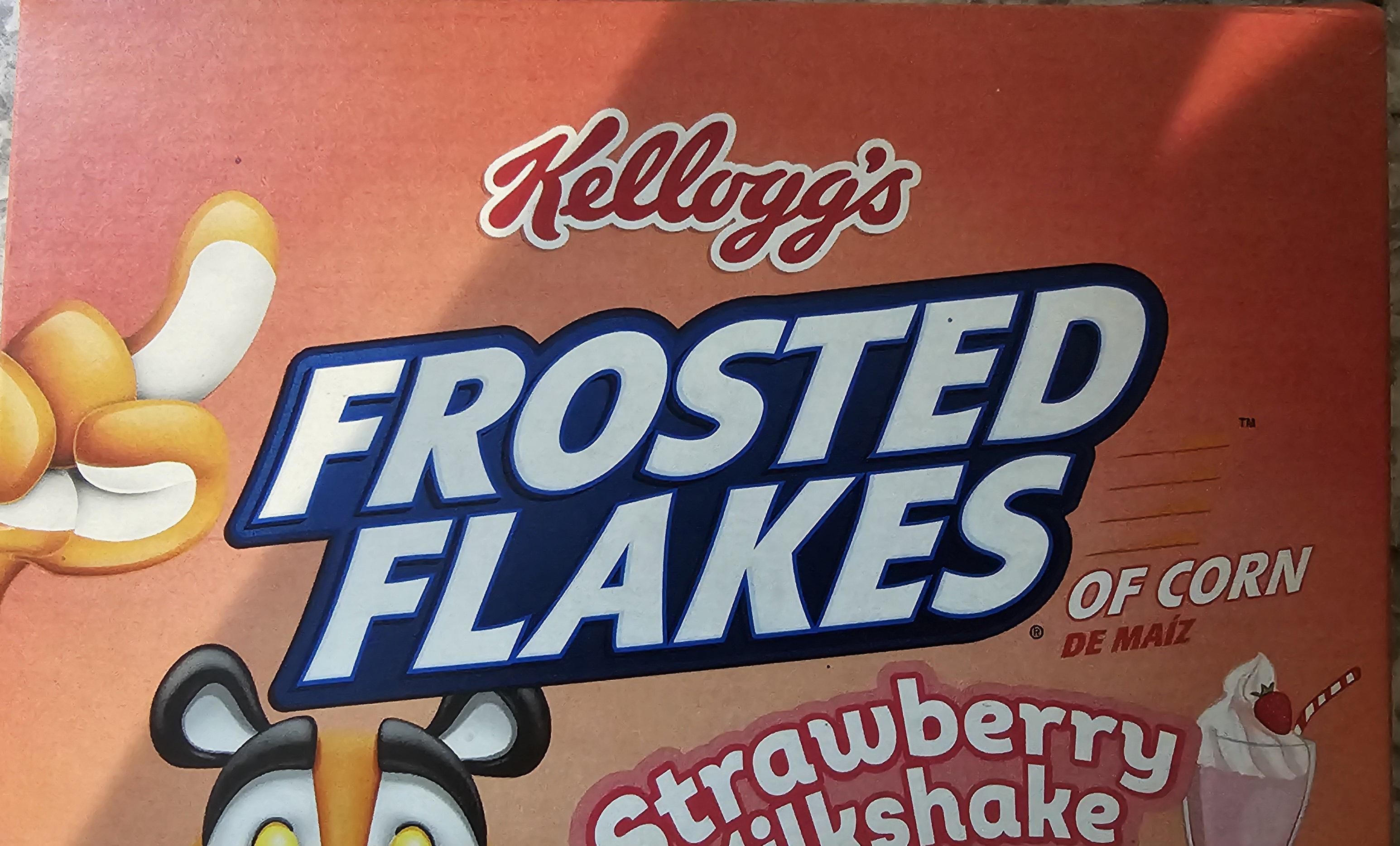 Frosted flakes "of corn"? | Scrolller