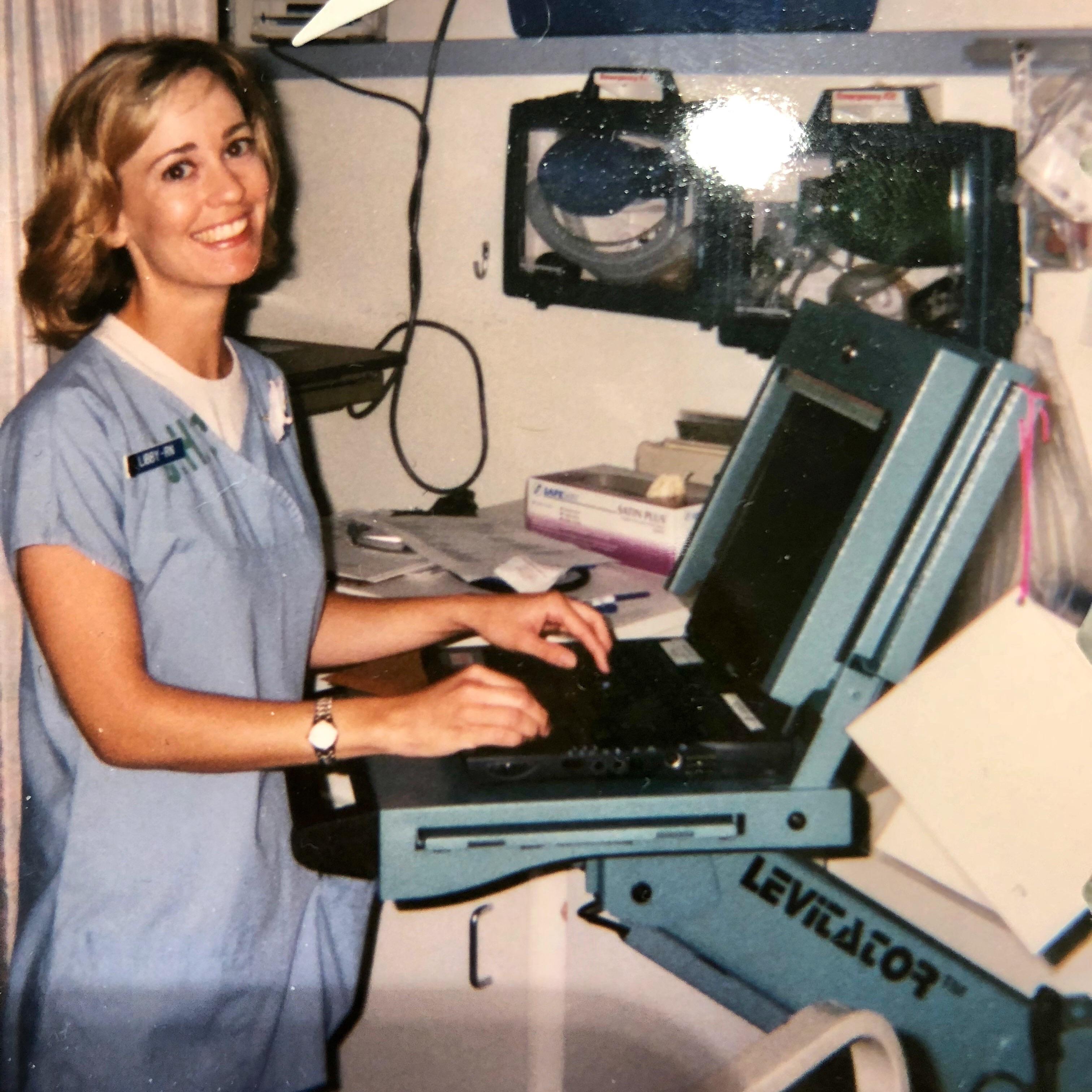 Johnny 5-0 first computer charting as a nurse 1998- ish | Scrolller