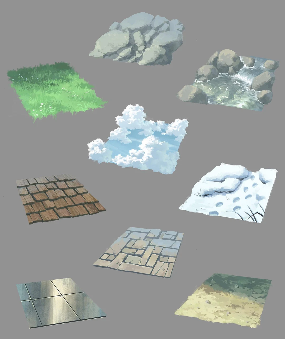 Textures, Dewpearl, Digital, 2024 | Scrolller