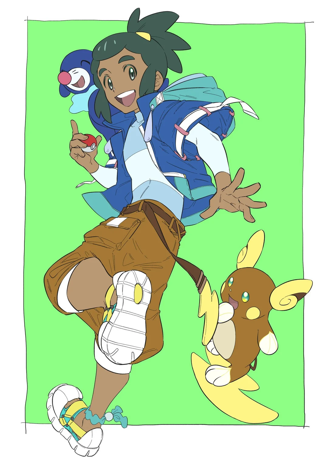 Popplio/Raichu Style [Pokemon] | Scrolller