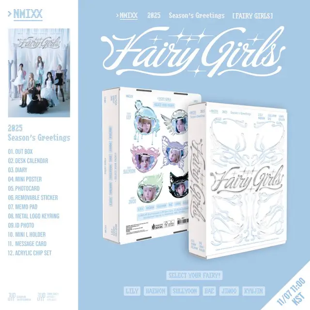 NMIXX - 2025 Season's Greetings: Fairy Girls (Merchandise / Packaging Preview) | Scrolller