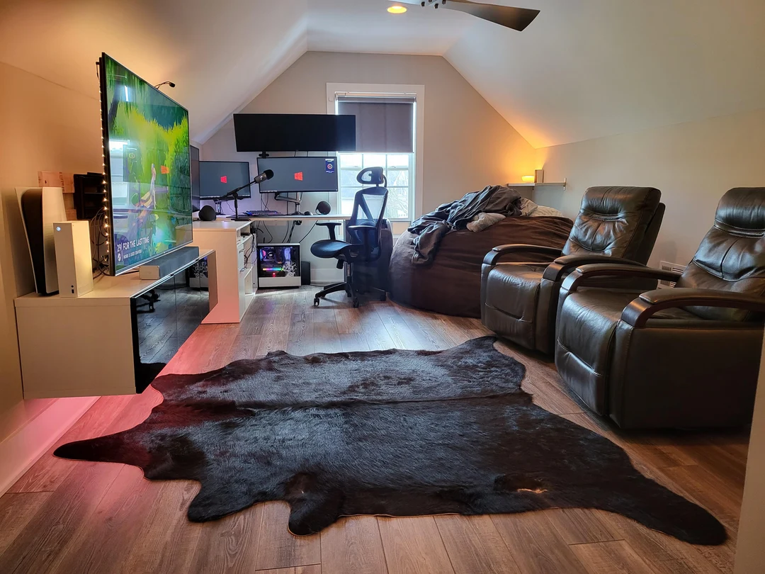 Our cozy gaming attic! | Scrolller