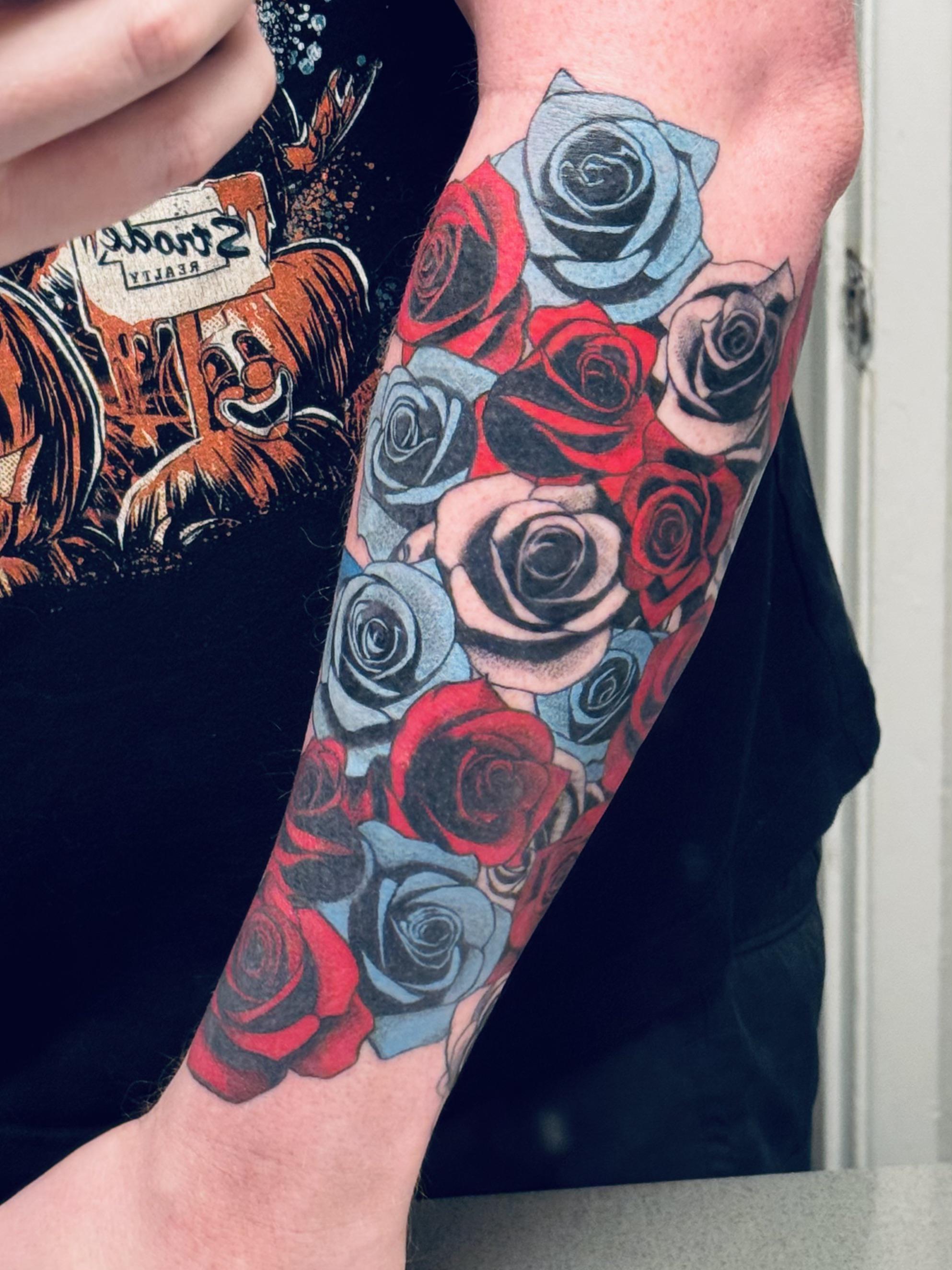 Deftones self-titled roses by Chris at Monarch Studios in Phoenix ...
