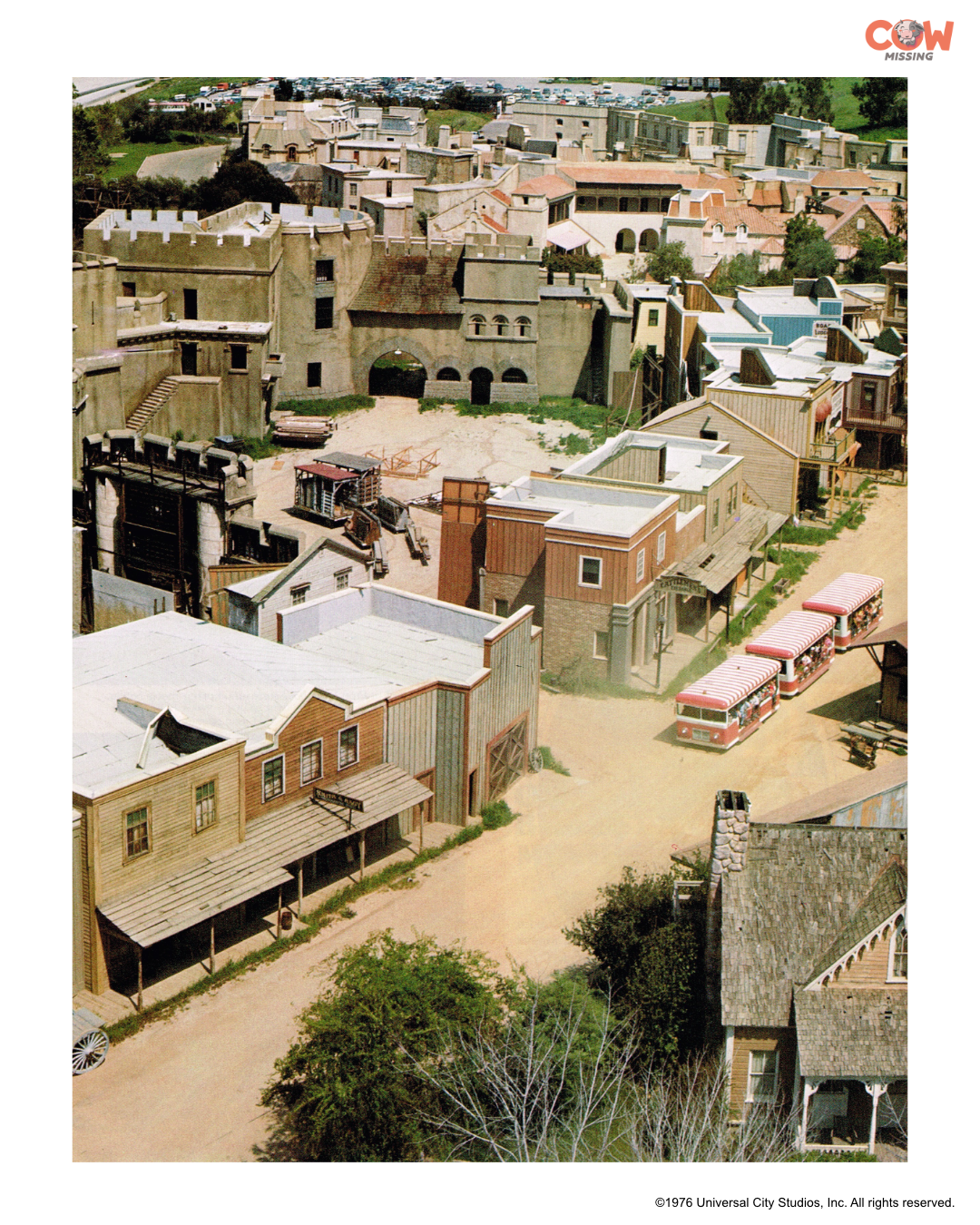 Denver Street from 1976 on the Universal Studios (Hollywood) backlot ...