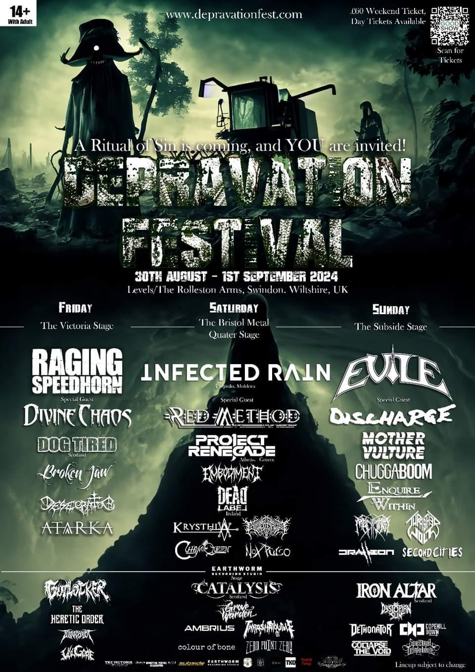 Depravation Festival 2024 | Scrolller